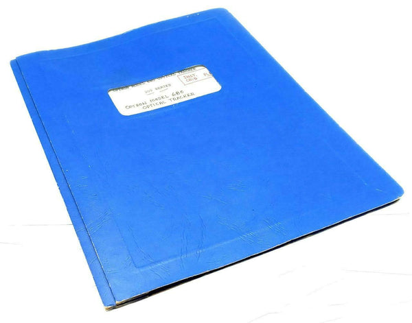 Optron Model 680 Optical Tracker Operating Manual | Surplus Select
