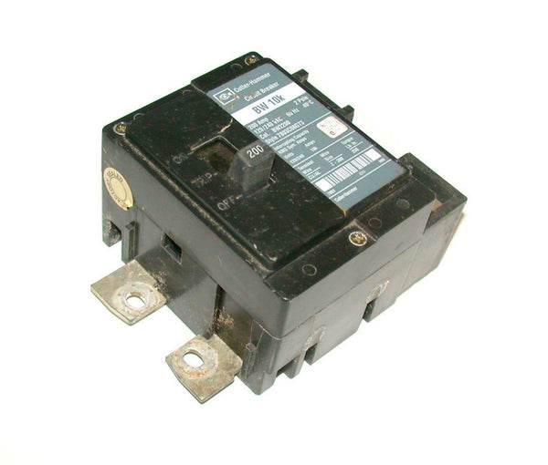 CUTLER HAMMER BW2200 2-POLE CIRCUIT BREAKER 200 AMP 120/240 VAC