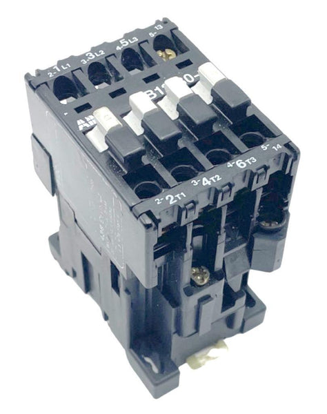 ABB B12-30-10 4-Pole AC Contactor 28A 600VAC 7-1/2 HP 110/120V 50/60HZ