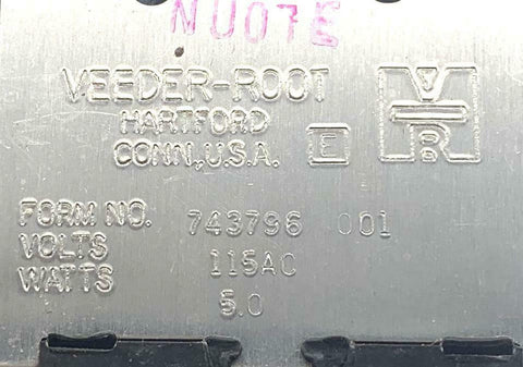 Veeder-Root 6-Digit Counter Module 115 VAC 5 Watts – Surplus Select
