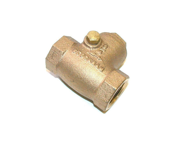 STOCKHAM BRONZE CHECK VALVE 3/4 NPT MODEL 200 CWP | Surplus Select