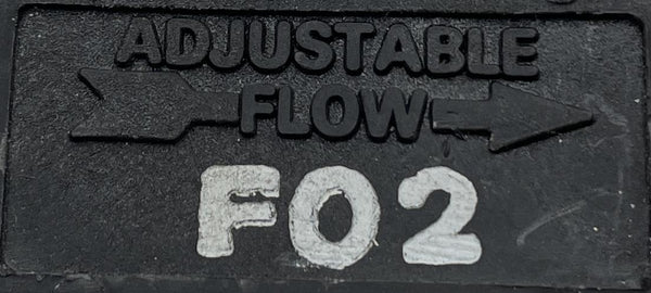 ARO F02 Adjustable Flow Pneumatic Control Valve 1/4" NPT