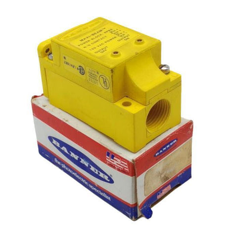 Banner Maxi-Beam RPBA Power Block N/O Contact 120VAC 4-Pin