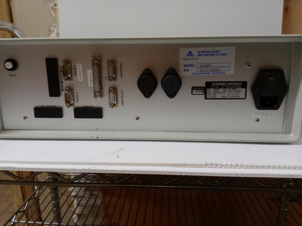 Hommel Thyssen RC4000 Controller Surface Profilometer 120/240V 50/60HZ