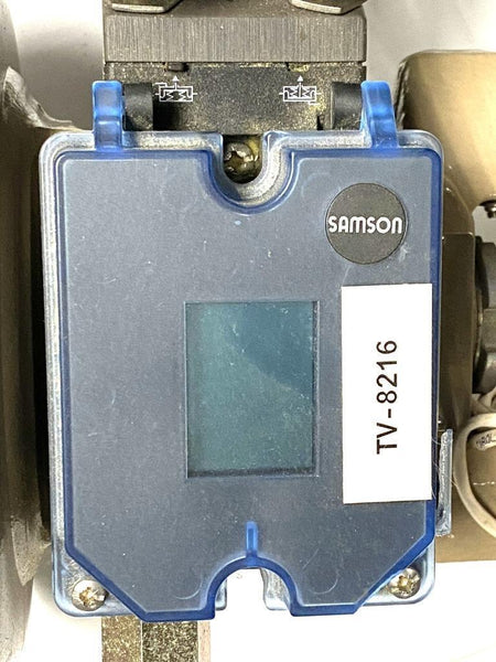 Samson 3277 Linear Pneumatic Actuator 2.5" 90 PSI 15mm w/ 3725 Positio