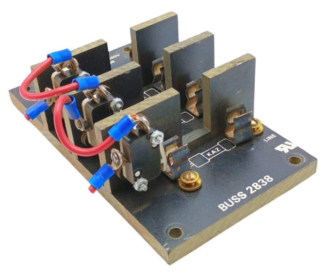 Bussmann Buss 2838 Screw Mount Fuse Holder Block For 600V Type KAZ Act