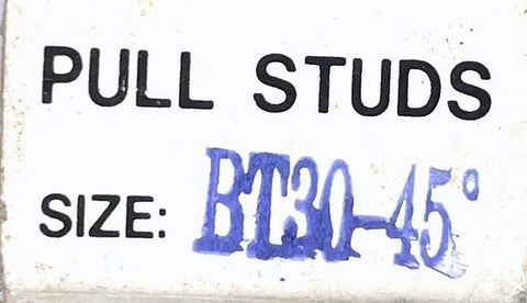 Shin-Yan BT30-45° SYIC Coolant Pull Stud Spindle Taper – Surplus Select