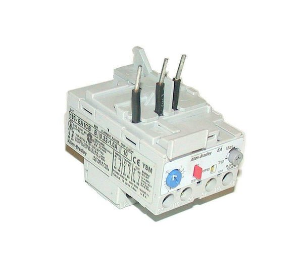 ALLEN BRADLEY MOTOR OVERLOAD RELAY 0.32-1.0 AMP MODEL 193EA1CB (2 AVAI
