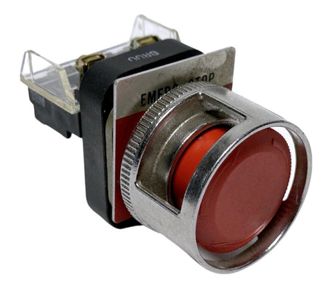 Allen Bradley 800T-FXT D4 Red Push Button Emergency Stop w/ Guard Seri