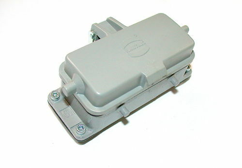 UP TO 4 HARTING 4-PIN MALE CONNECTOR AND BASE MODEL HAN-K4/2F