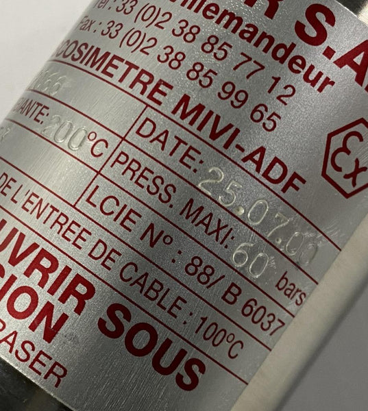 Sofraser MIVI-ADF Direct Insertion Viscometer Density Meter CSN-2066