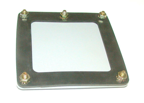 NEW HOFFMAN F44LP STEEL CLOSURE PLATE W/GASKET 5-3/8" X 5-3/8"