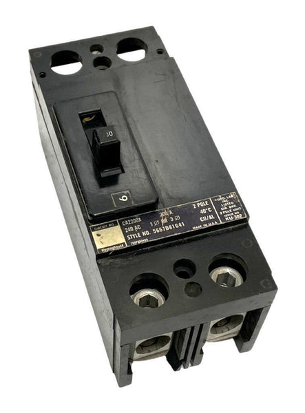 Westinghouse CA2200X 2-Pole Circuit Breaker 200A 240VAC 1 Phase Bolt-O ...