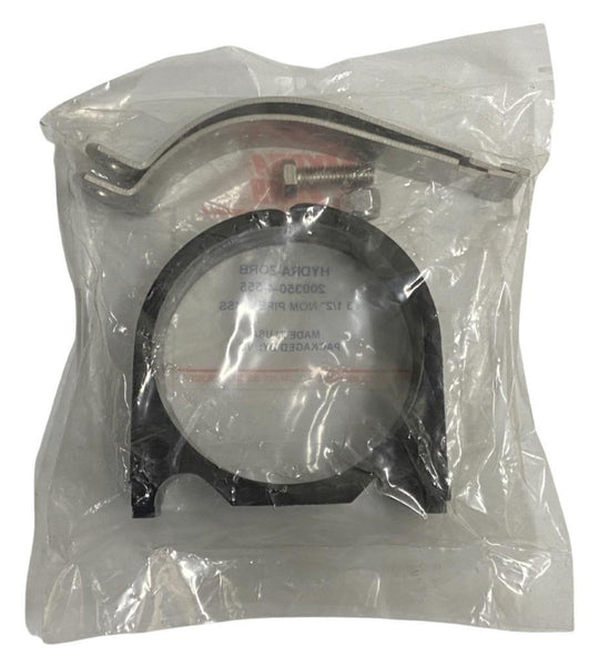 Hydra-Zorb 200350-4-555 3 1/2" Cushion Clamp Nom Pipe 304 Stainless St