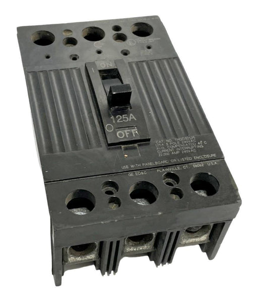 General Electric THQD32125 3-Pole Circuit Breaker 125A 240VAC 3PH Bolt ...