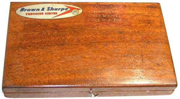 3 PC Brown & Sharpe Intrimik Inside .0002" Micrometer Set .500 - .800 ...