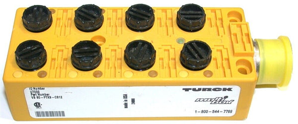 Turck Eurofast Receptacle Multibox W/ PNP Led VB 80-P7X9-CS12