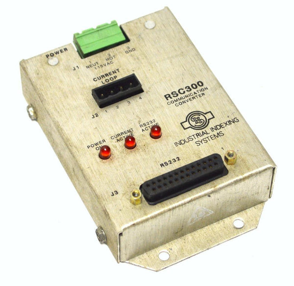 Industrial Indexing Systems RSC300 Communication Converter RS232 to Cu