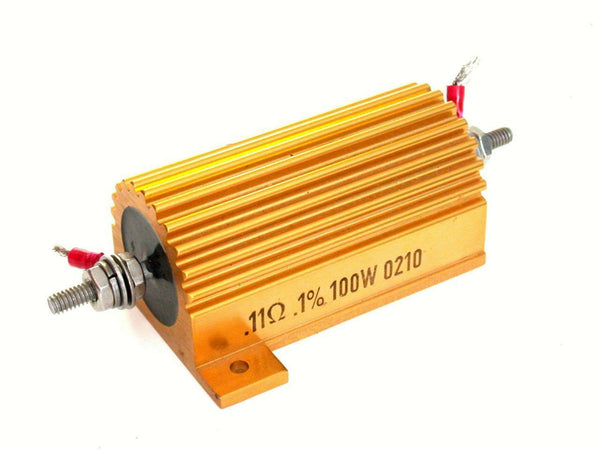ALUMINUM HOUSED WIREROUND RESISTOR 0.11 OHM 0.1% 100W LOAD MODEL UAL-1