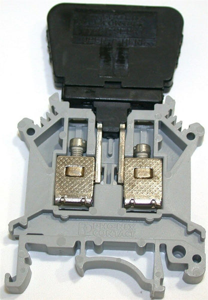 UP TO 100 PHOENIX CONTACT UK4-T TERMINAL BLOCKS W FUSE PLUG ST-SI-UK 4