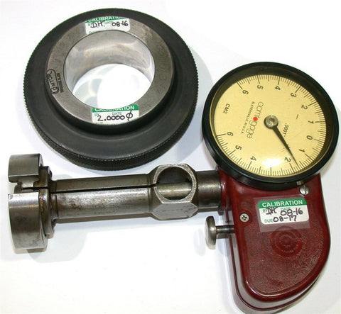 COMTORGAGE .0001" BORE GAGE 2.000" W/MASTER CALIBRATED CM2