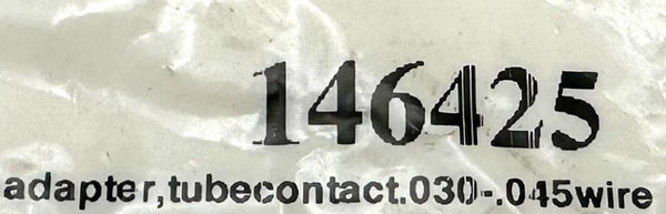 Miller 146425 Tube Contact Adapter .00-.045 Wire | Surplus Select