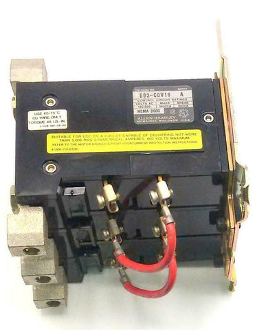New Allen Bradley 593-C0V16 Motor Overload Relay Series A