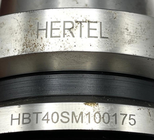 Hertel HBT40SM100175 BT40 Taper Shank 1" Facemill Holder 1-3/4 ...