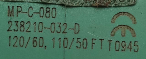 ASCO MP-C-080 Solenoid Valve 120V 60HZ