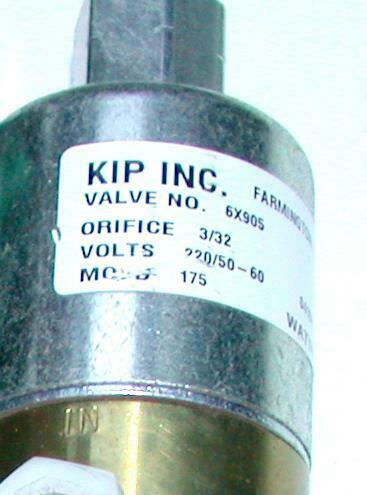 Kip 6X905 Solenoid Valve 1/4 NPT 220 VAC 10 Watts