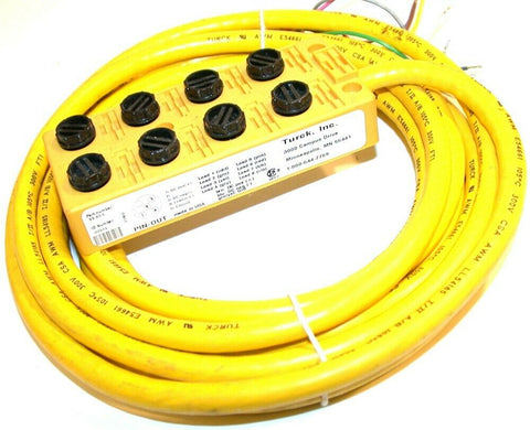 TURCK EUROFAST RECEPTACLE MULTIBOX VB 80-5 WITH CABLE