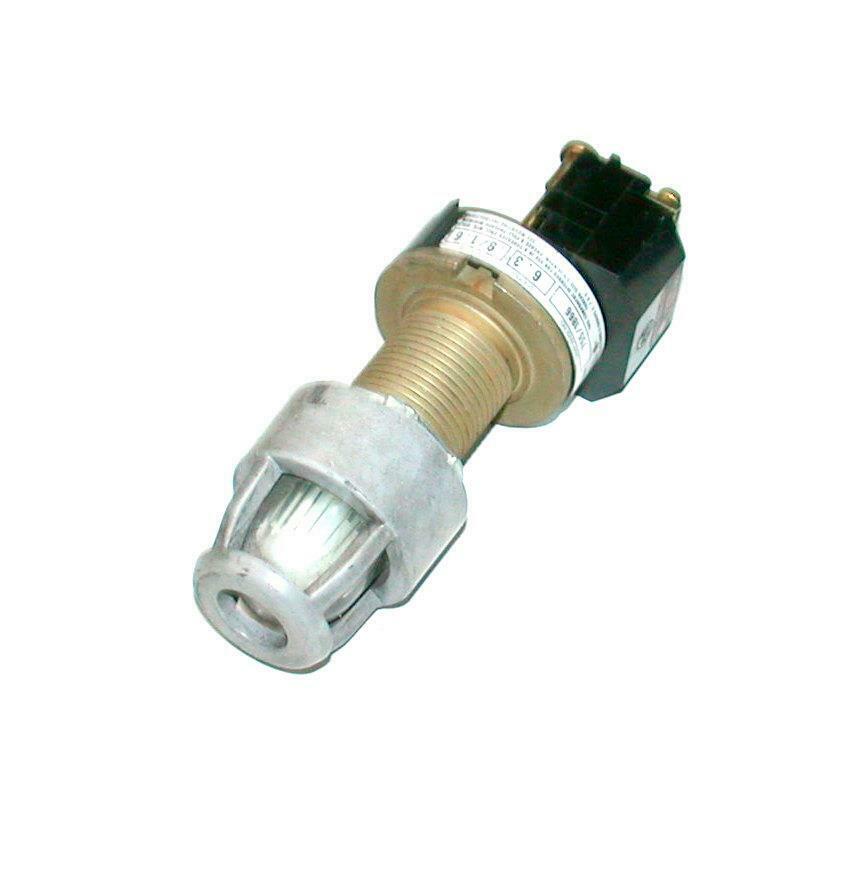 Allen Bradley 800H-PP16 White Explosion Proof Pilot Light Indicator 12