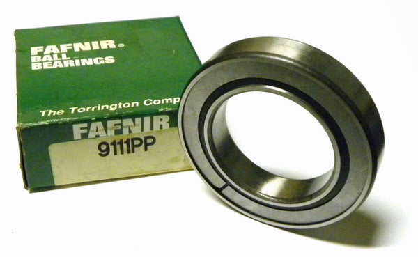 NEW FAFNIR 9111PP DOUBLE SEAL BALL BEARING 55 MM X 90 MM X 18 MM (2 AV