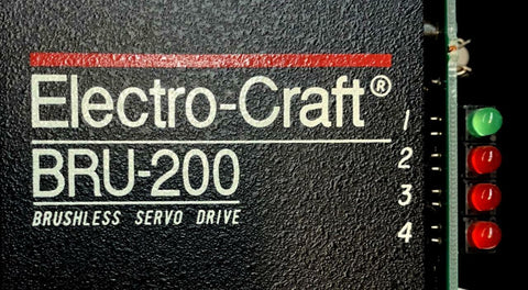 Reliance Electric Electro-Craft BRU-200 Brushless Servo Drive DM-20 91