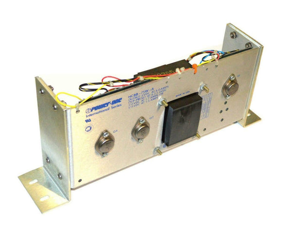 POWER ONE HCBB-75W-A POWER SUPPLY 5 VDC @ 6 AMPS +/-15 VDC @ 1.5 AMPS