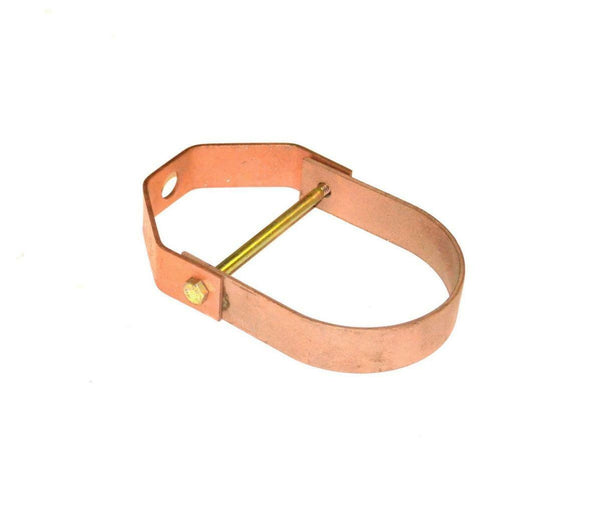 NEW COPPER PLATED 3" CLEVIS HANGER (6 AVAILABLE)