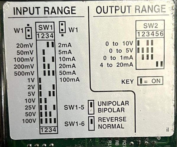 Action Pak 4380-2000-1 Signal Conditioner Relay 120 V