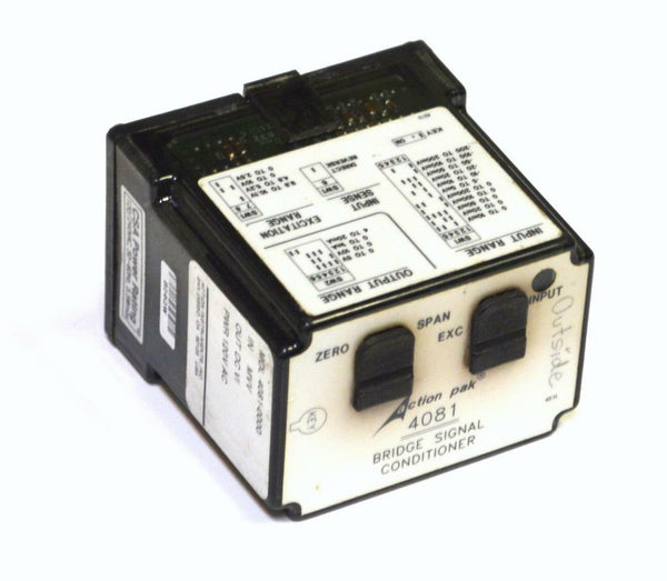 ACTION INSTRUMENTS ACTION PAK 4081 BRIDGE SIGNAL CONDITIONER 120 VAC