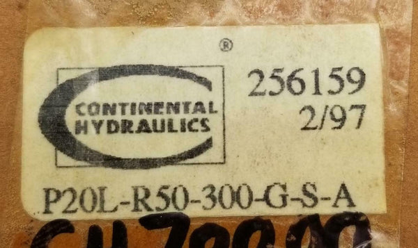 Continental Hydraulics P20L-R50-300-G-S-A Relief Valve (2 Available)