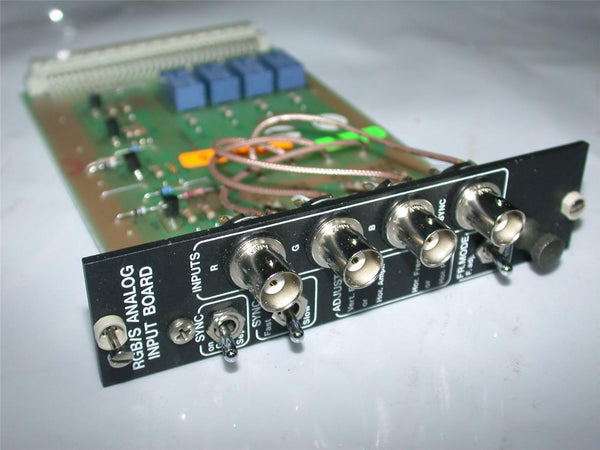 BRAND NEW RGB/S ANALOG INPUT BOARD (5 AVAILABLE)