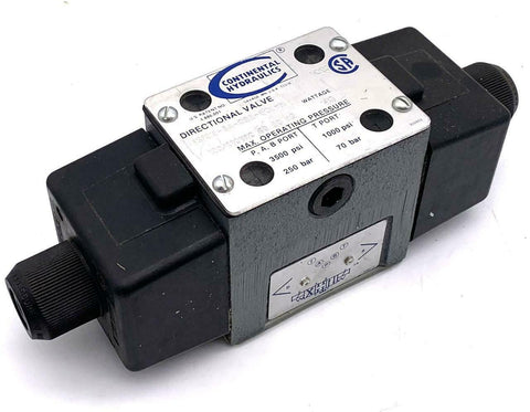 Continental VS12M-3A-GS3-60L-H Directional Valve 110/120 VAC 45 Watts
