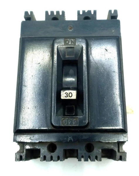 Federal Pacific Electric NEF433030 3 Pole Circuit Breaker 30A 240/480V