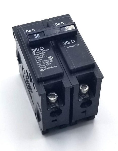 Cutler Hammer BR230 Circuit Breaker 2 Pole 30 A 120/240V – Surplus Select