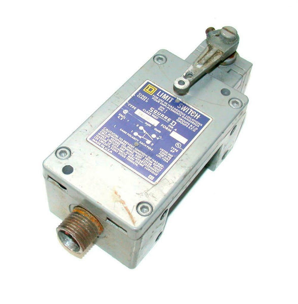 Square D 9007CR53B2 Lever Limit Switch Series A 10 Amp 600 VAC