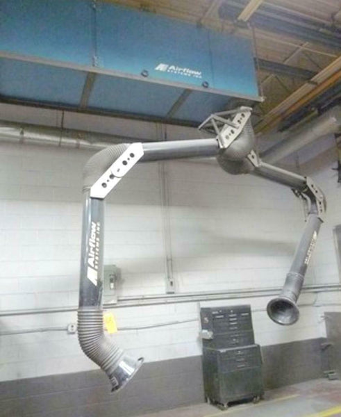 Air Flow Systems Air Cleaner Dual E-Z Arm High Flow Extractor