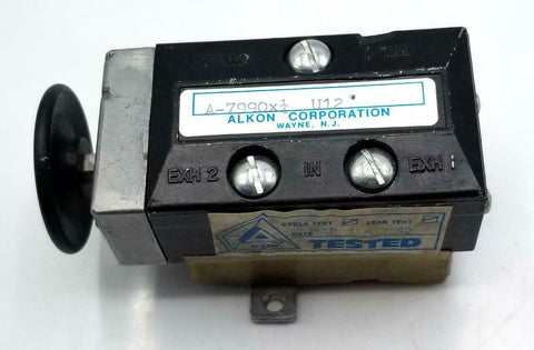 Alkon A-7990X1/4 Manual Air Switch Valve 1/4"