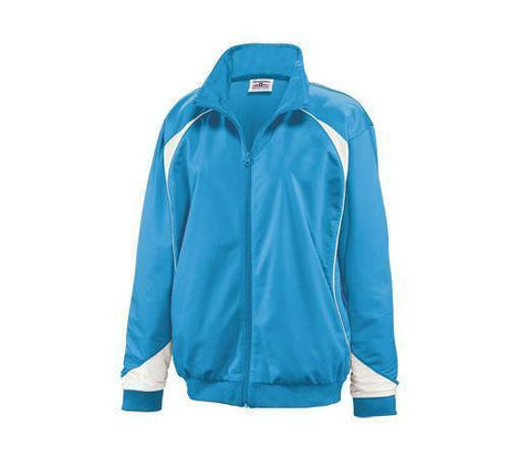 NEW TEAMWORK 8331-445 YOUTH PRIME WARMUP JACKET COL/WHITE