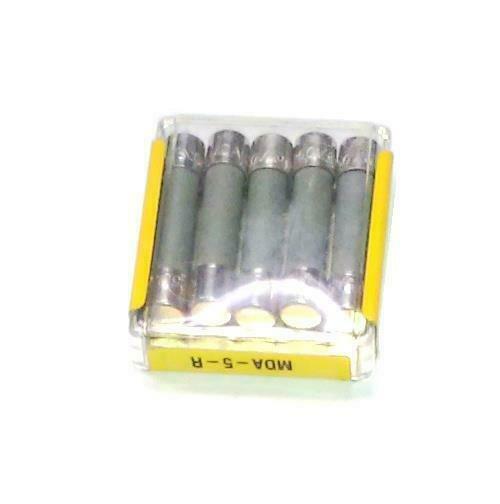 New Box of 5 Cooper Bussman MDA-5-R Fuses 5 Amp 125 VAC | Surplus Select