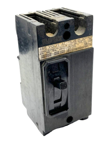 Siemens ITE EH2-B020 2-Pole Molded Case Circuit Breaker 20A 480VAC 250