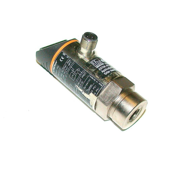 IFM Efector PB5222 Pressure Switch Sensor 50-100 PSI 1/4 NPT 18-30 VDC